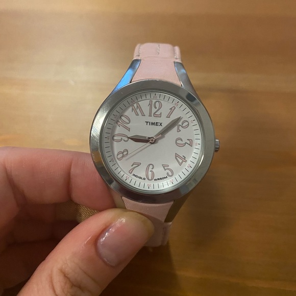 Timex | Accessories | Vintage Pink Timex Watch Womens | Poshmark